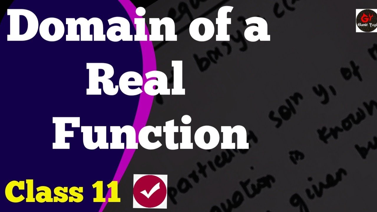 Domain of a Function | Domain of a Real Function | Domain Definition ...