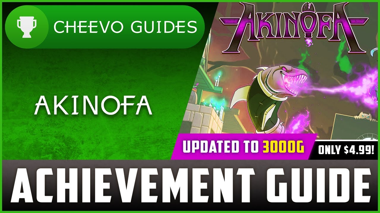 Akinofa (Xbox) - UPDATED TO 3000g! | Achievement Guide (PART 3) - YouTube