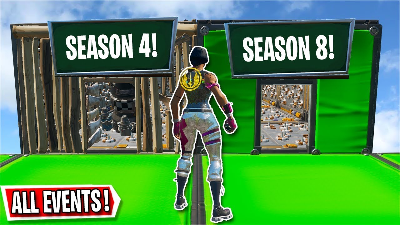 This Deathrun has EVERY Fortnite event in it... *FUN* (Fortnite ...