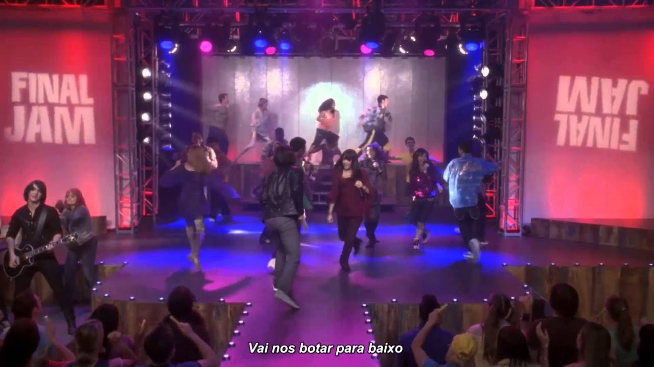 Camp Rock Cast - We Rock - (Movie Scene) HD 1080p - YouTube