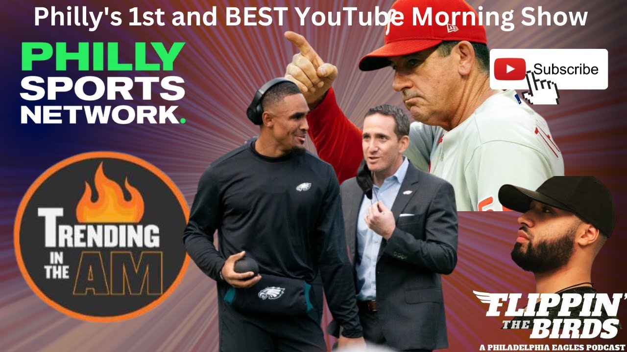 Eagles offseason updates w/Bryan Cameron - Phillies now 0-4 LETS PANIC ...