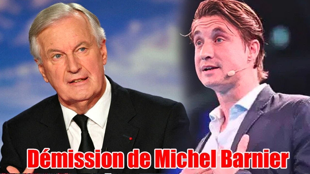 🔆 Démission de Michel Barnier : Son fils Nicolas en larmes, lui rend un ...