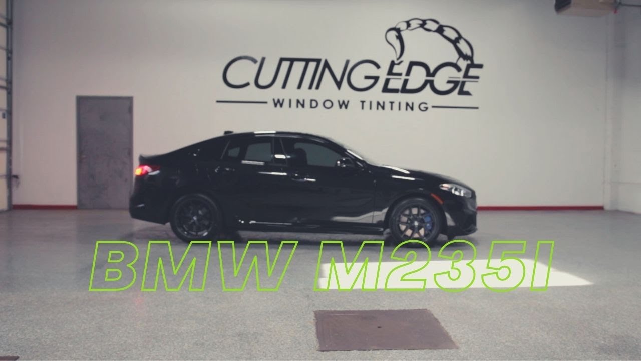 BMW M235i GETTING TINTS - YouTube