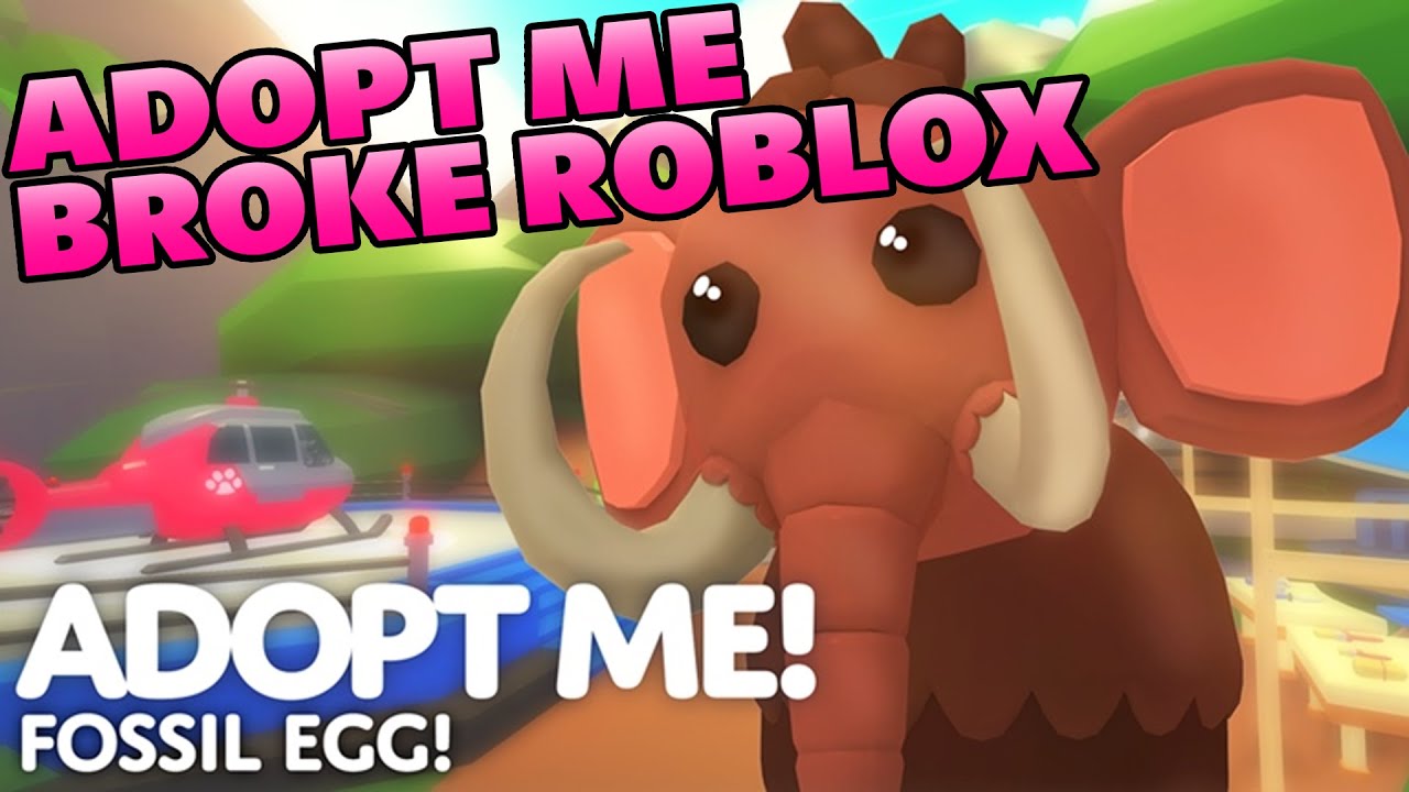 The day adopt me BROKE roblox... - YouTube