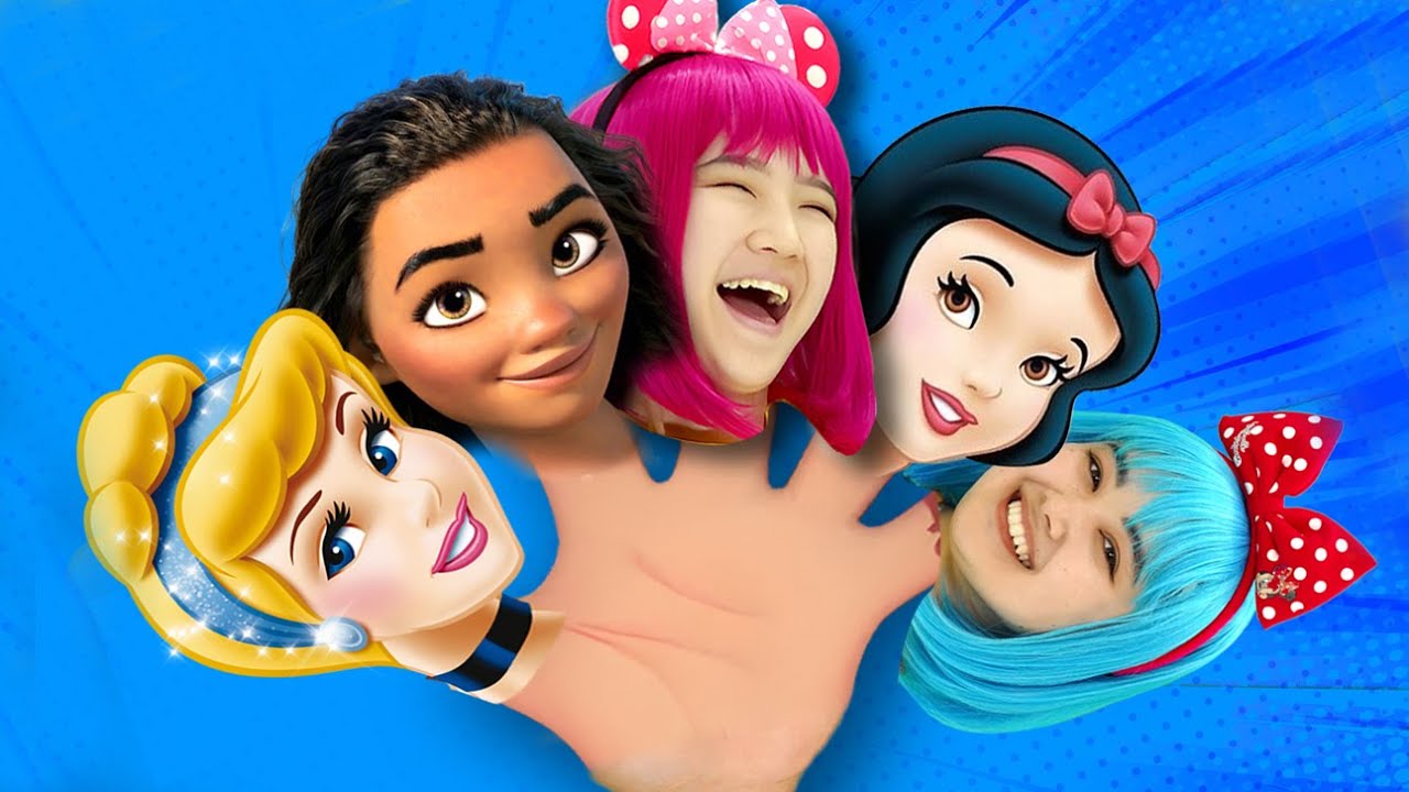 Princess Finger Family | Nursery Rhymes And Limido kids Song's - YouTube