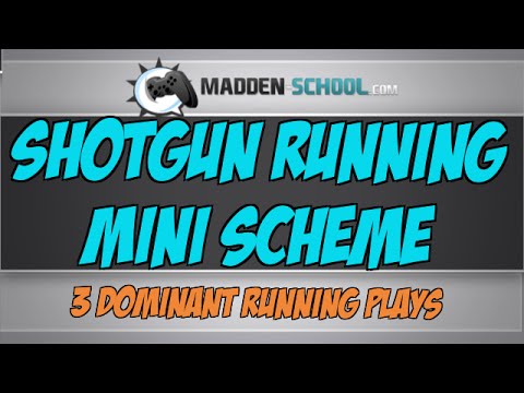 3 Play Madden 15 Shotgun Running Scheme - Gun Trey Open Offset - Madden ...
