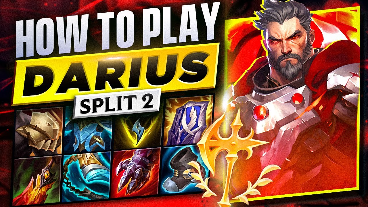 SEASON 13 - How To Play Darius in Split 2 | Best Darius Builds and ...