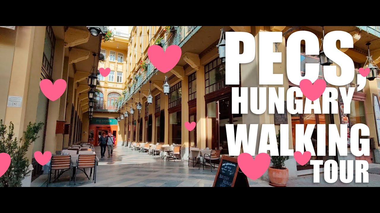 Pécs Walking Tour | Lovely city in Hungary - YouTube