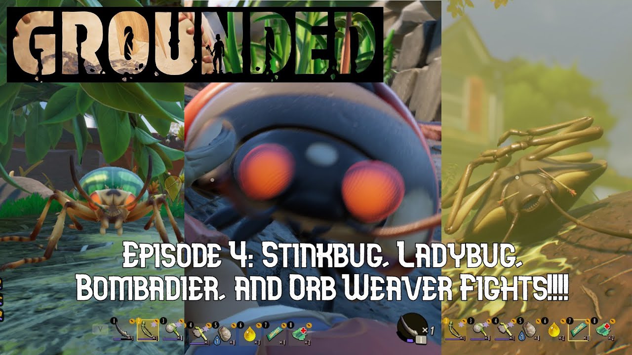 Grounded Episode 4: Stinkbug, Ladybug, Bombadier, and Orb Weaver Fights ...