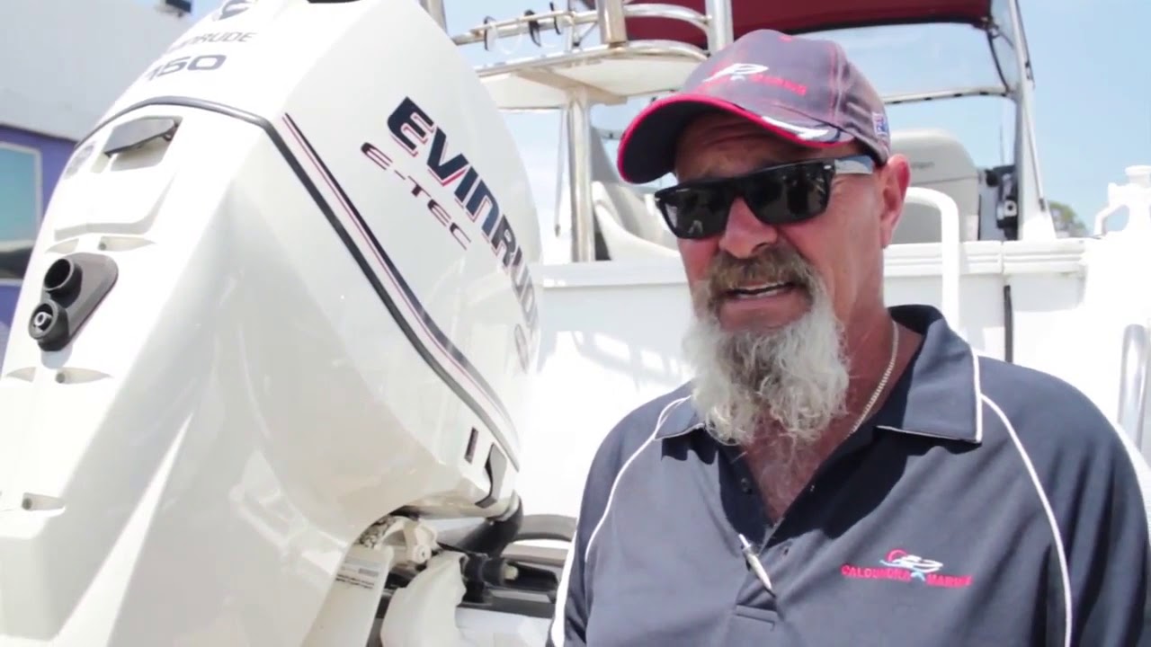 Etec 150Hp 300 hour service Caloundra Marine Australia's best Quintrex ...