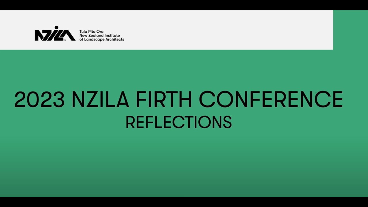 2023 NZILA Firth Conference reflections - YouTube