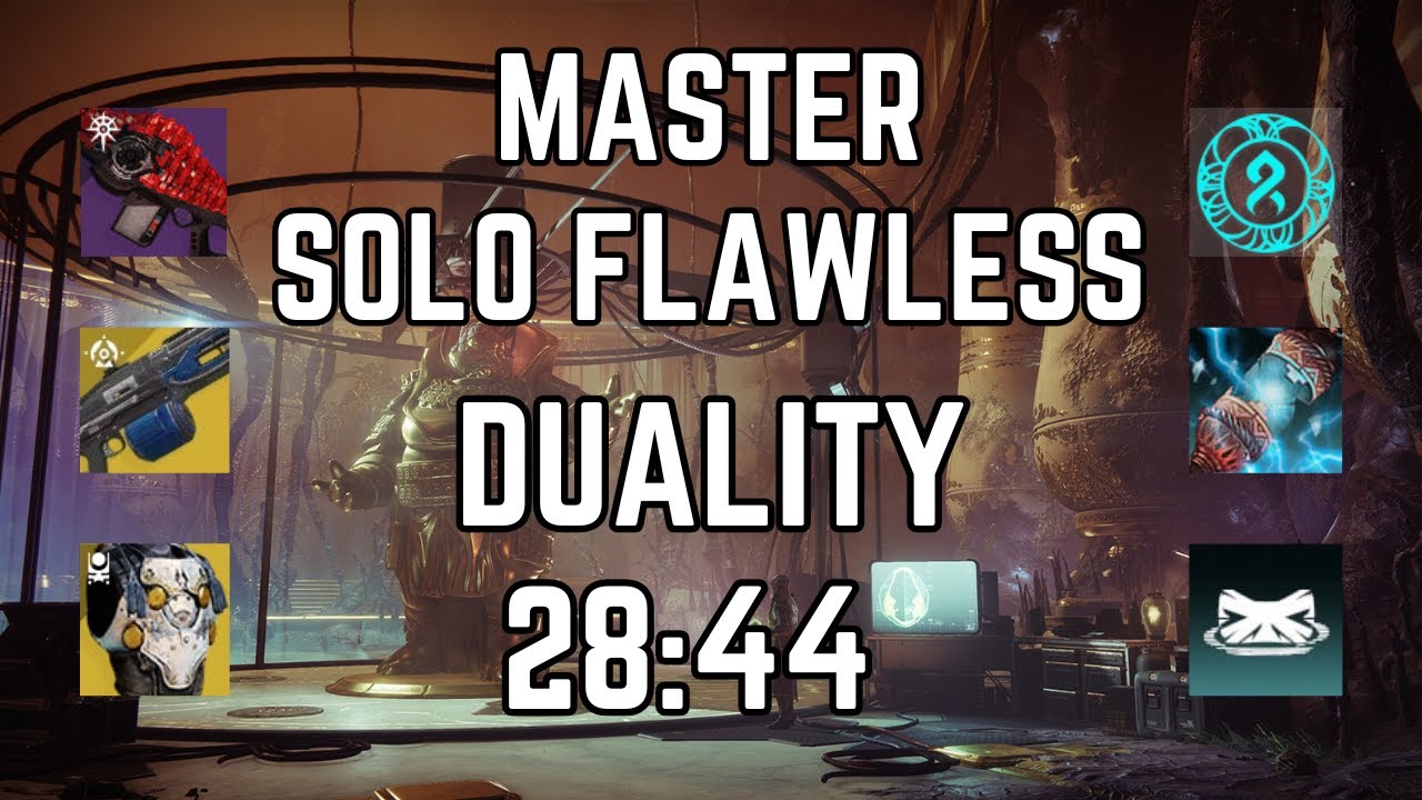 Master Solo Flawless Duality in 28 Minutes | Destiny 2 - YouTube