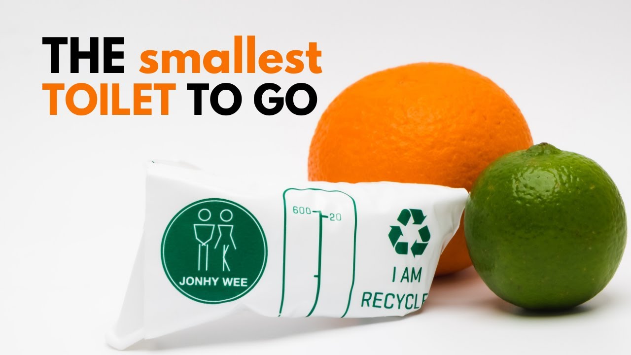 You have to pee? No toilet around? JONHY WEE - Pee Bag - YouTube