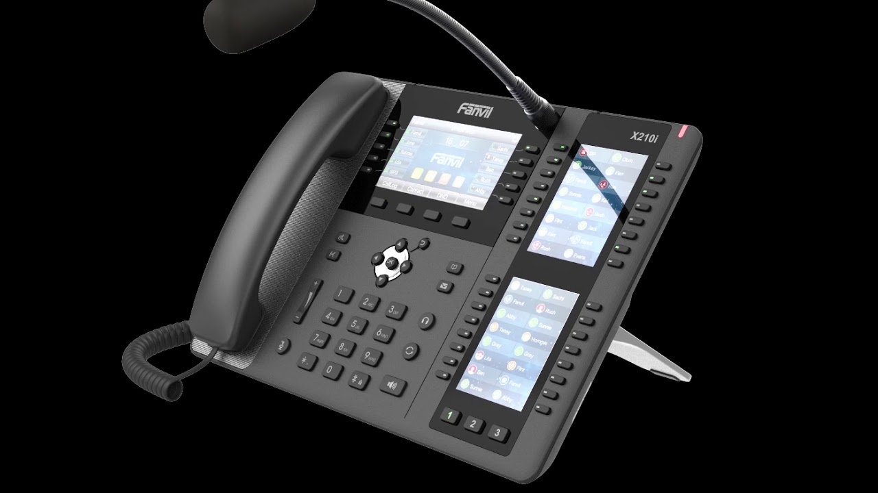 Fanvil X210i IP Phone - YouTube