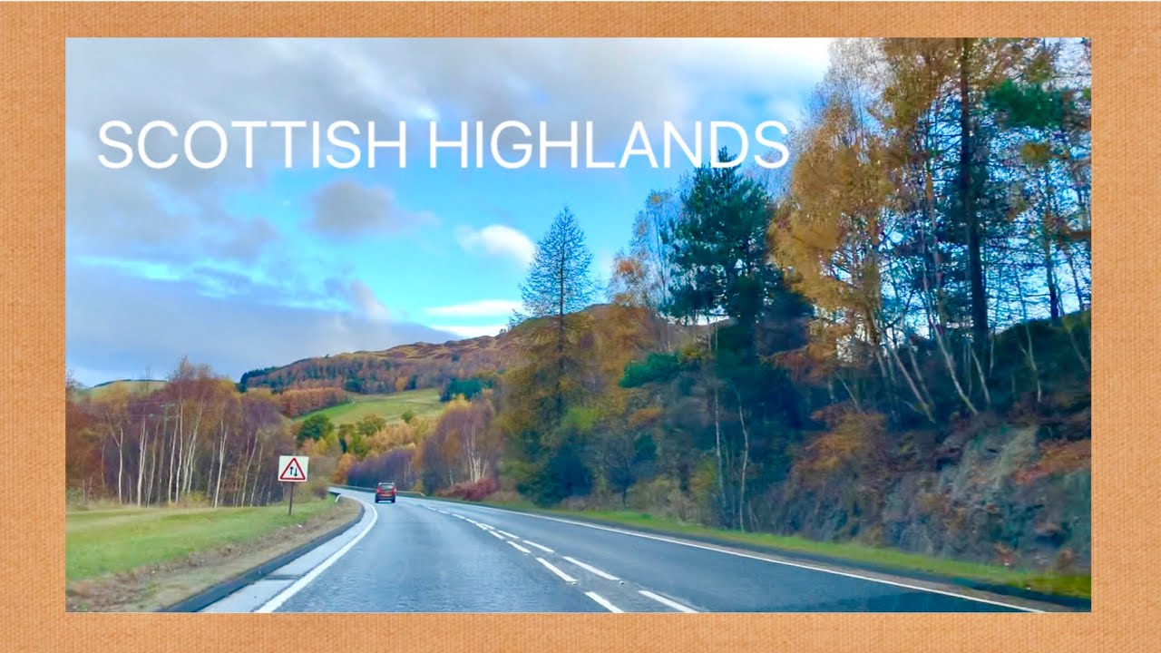 SCOTLAND ROAD TRIP ~DRIVING TO THE HIGHLANDS~ TRAVEL WITH ME TO ...