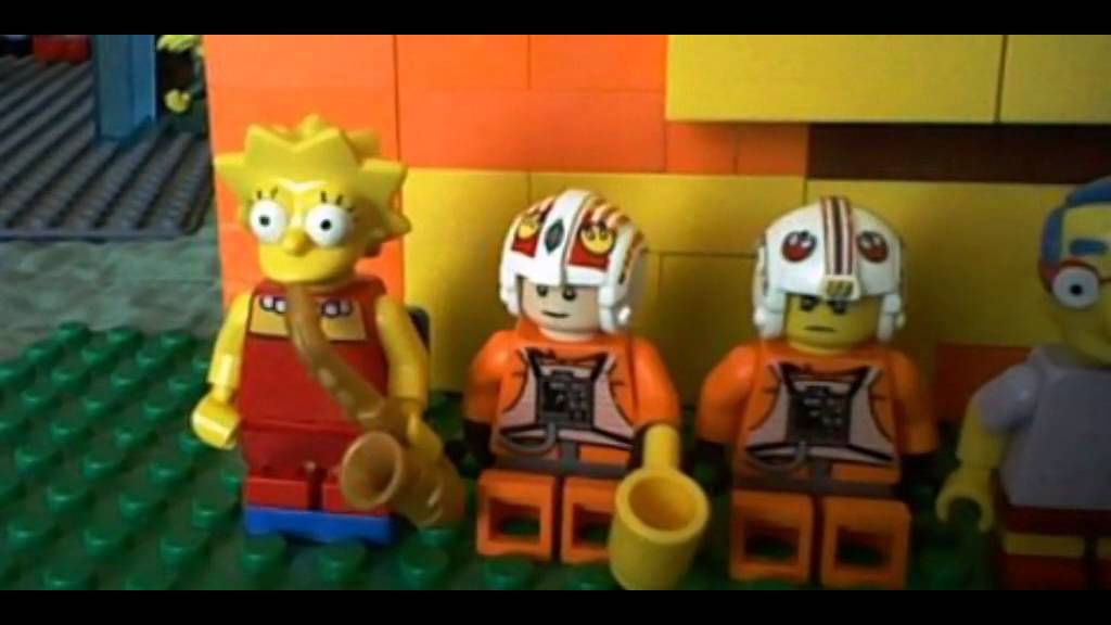 LEGO The Simpsons Theme V2 - YouTube