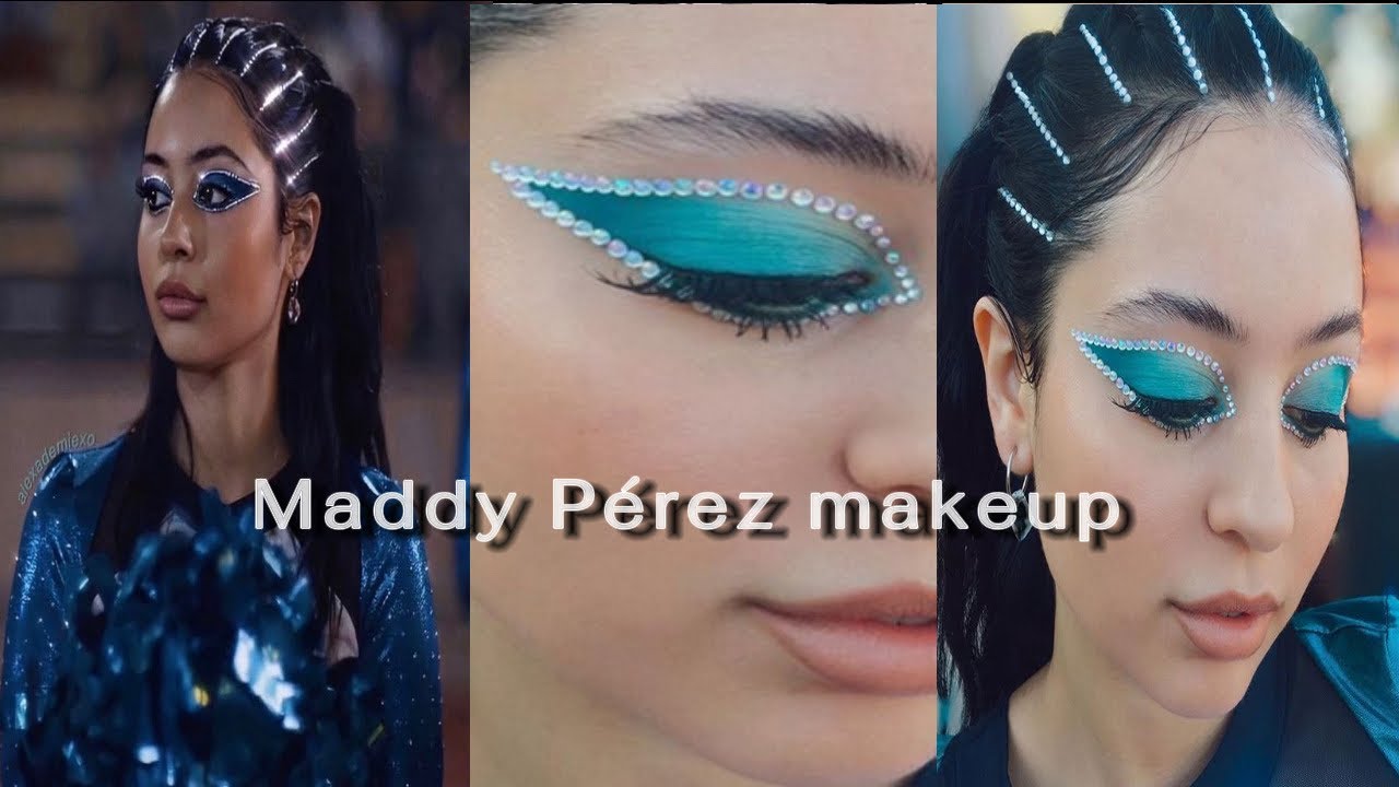 Maddy Pérez makeup tutorial - YouTube