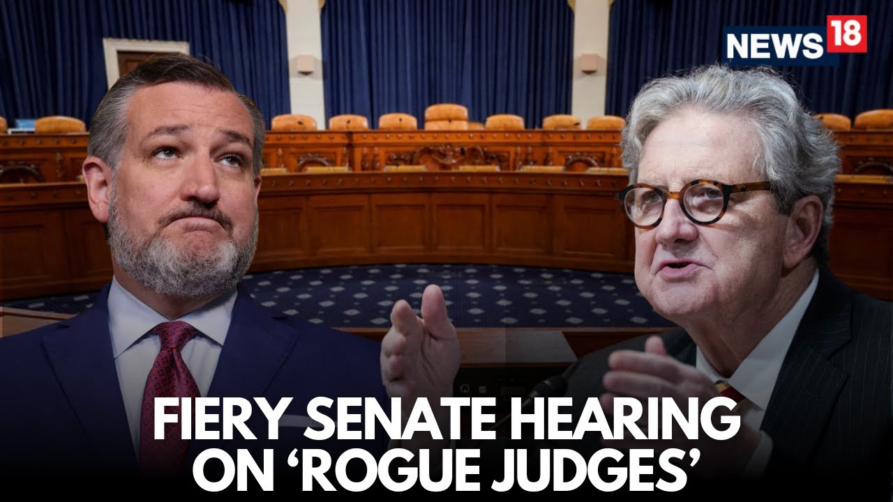 LIVE NOW: Fiery US Senate Hearing on ‘Rogue Judges’ Sparks Showdown in ...