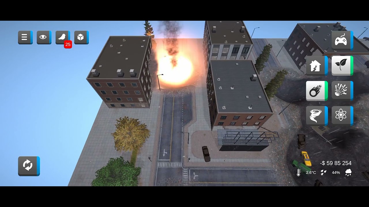 City Smash 2 | Gameplay | Tornadoes and Meteors destroys City - YouTube