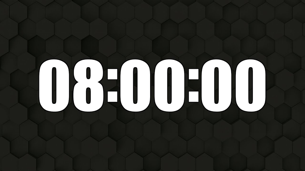 8 Hour Timer - YouTube