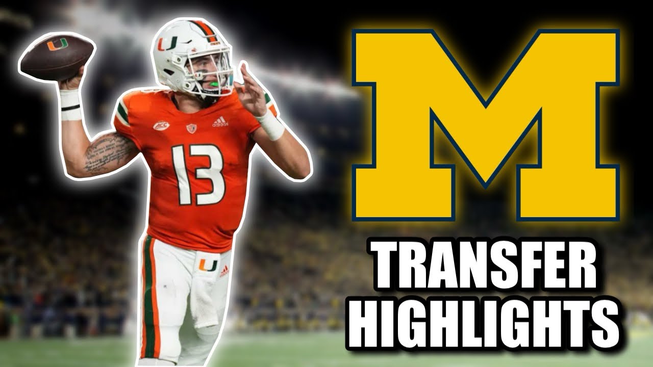 Jake Garcia Michigan Transfer Highlights | Miami & ECU - YouTube