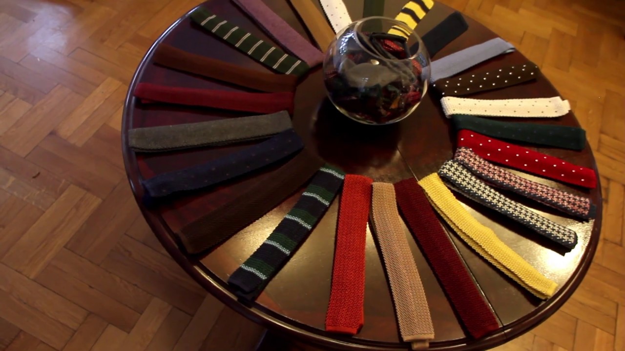 the urban ties - making of a handmade tie - YouTube