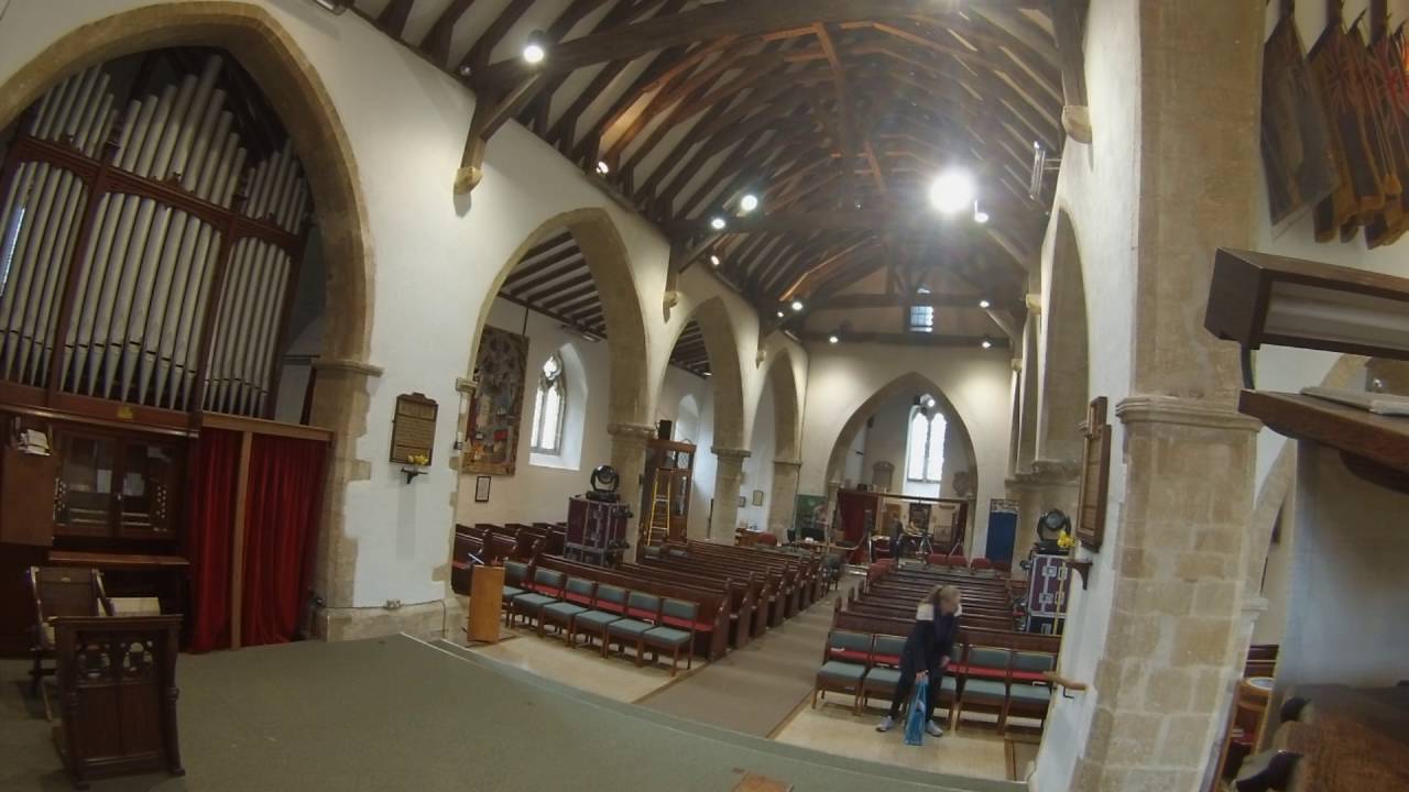 Church Lighting setup - Timelapse - YouTube