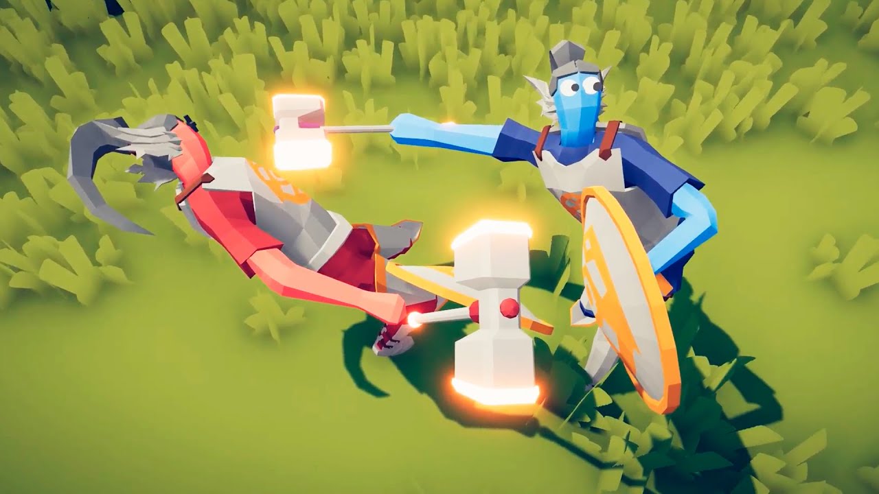 Righteous Paladin vs Righteous Paladin - Totally Accurate Battle ...