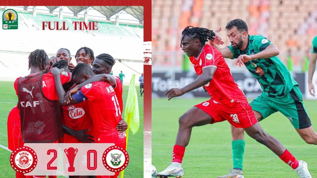 🔴#live magoli yote SIMBA VS CS CONSTANTINE kombe la SHIRIKISHO AFRICA ...
