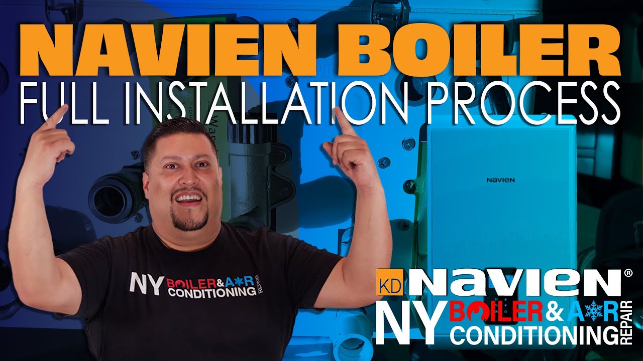 Navien Combi-Boiler Full Installation Process (NY Boiler & Air ...