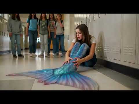Girl into Mermaid Transformation Scene!