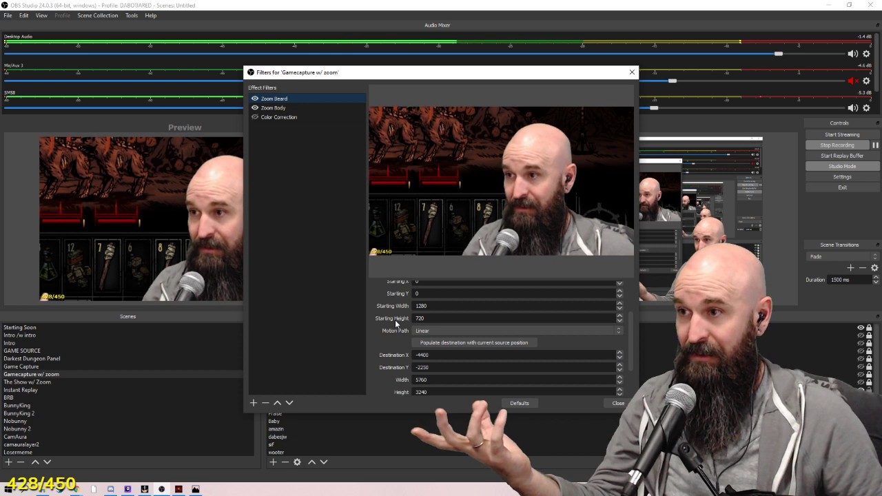Darkest Dungeon for Streamers | Moving the User Interface - YouTube