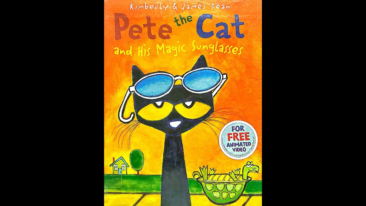 Pete the Cat and His Magic Sunglasses (A Read Aloud in a British Accent ...