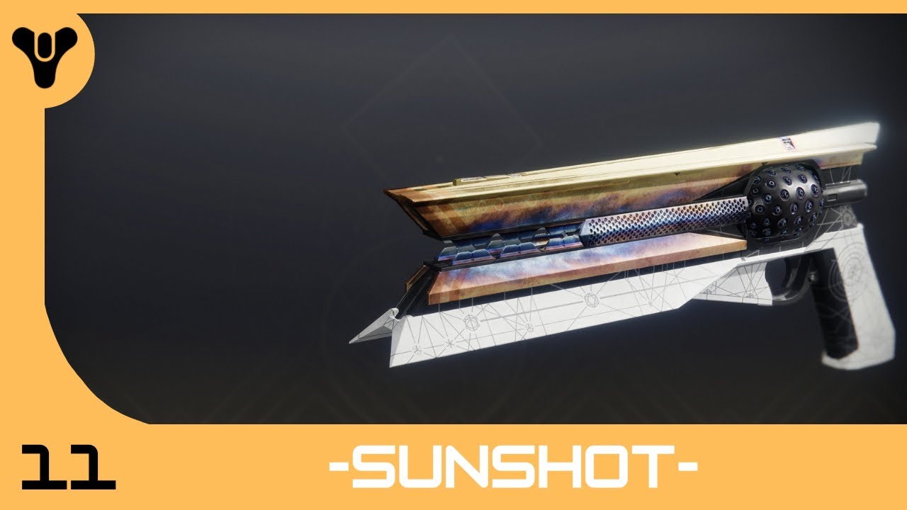 Destiny 2 Weapon Showcase - SUNSHOT -// - YouTube