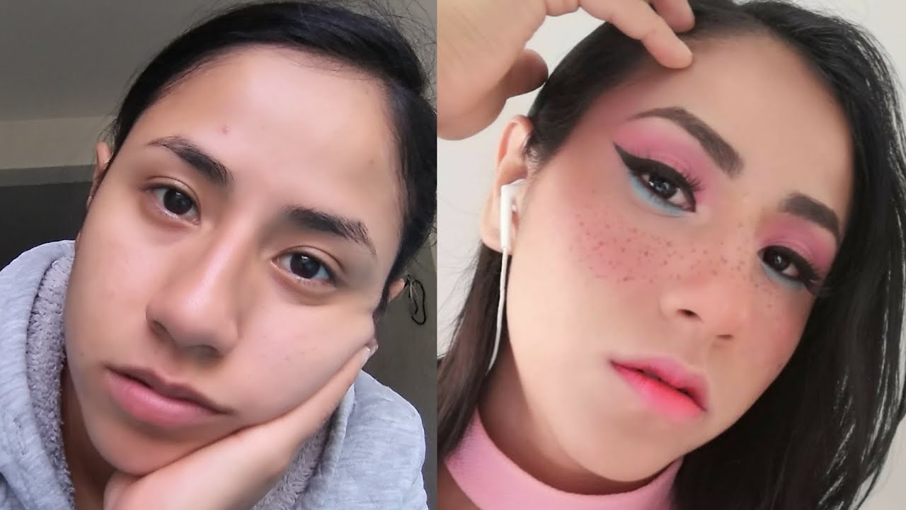 TUTORIAL/ maquillaje/tonos ROSA 😘 - YouTube