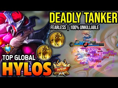 HYLOS BEST BUILD 2023 | TOP GLOBAL HYLOS GAMEPLAY | MOBILE LEGENDS ...