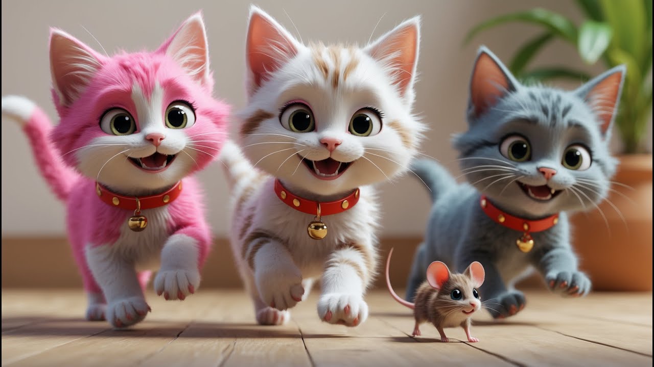 Meow Meow Billi Karti - म्याऊं म्याऊं बिल्ली करती - Popular Hindi 3D ...