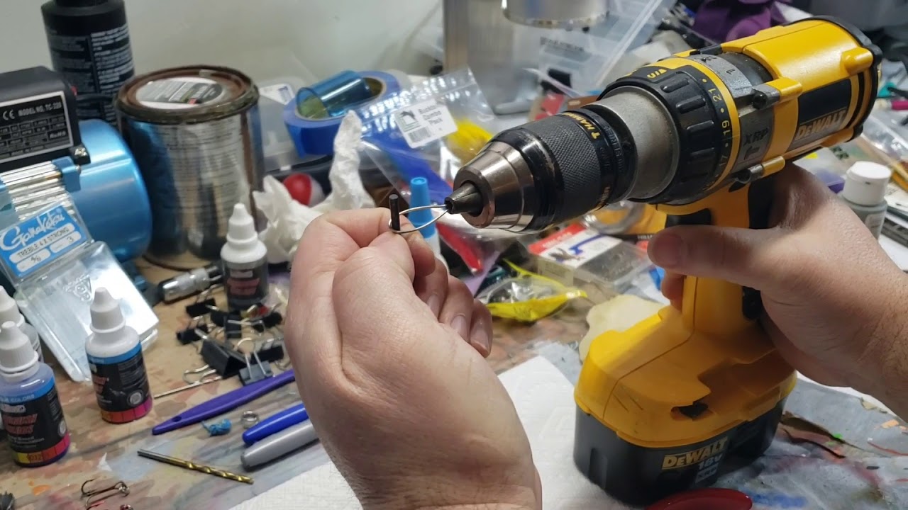 How To Make Line Ties and Hook Hangers using Wire - YouTube
