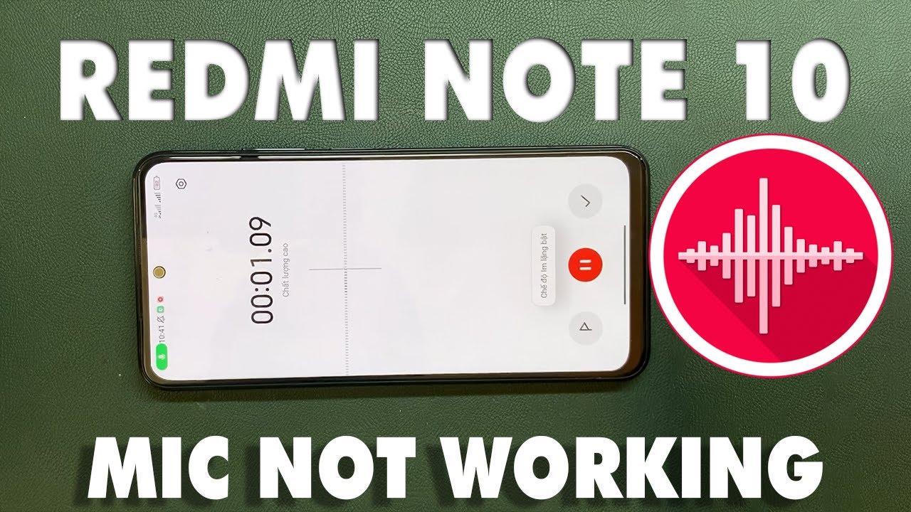 Xiaomi redmi note 10 mic not working - YouTube