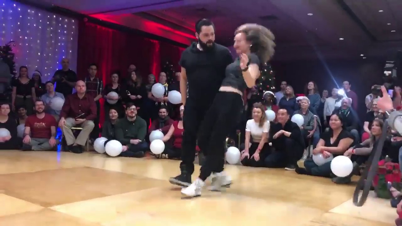 Swingle Bell Rock, WCS, J&J finals, Maya and Simon - YouTube