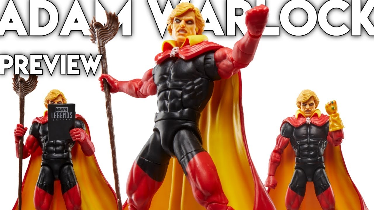 HASBRO Marvel Legends Series The Infinity Gauntlet ADAM WARLOCK Action ...
