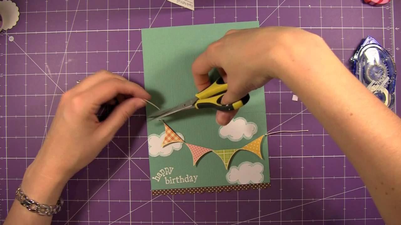 Create a Card - Fresh Idea Banner Card - YouTube
