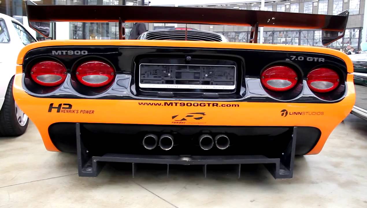 American supercar hypercar Mosler MT900 7 0 GTR Photon in screaming ...