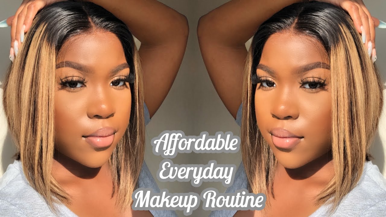 AFFORDABLE EVERYDAY MAKEUP ROUTINE - YouTube