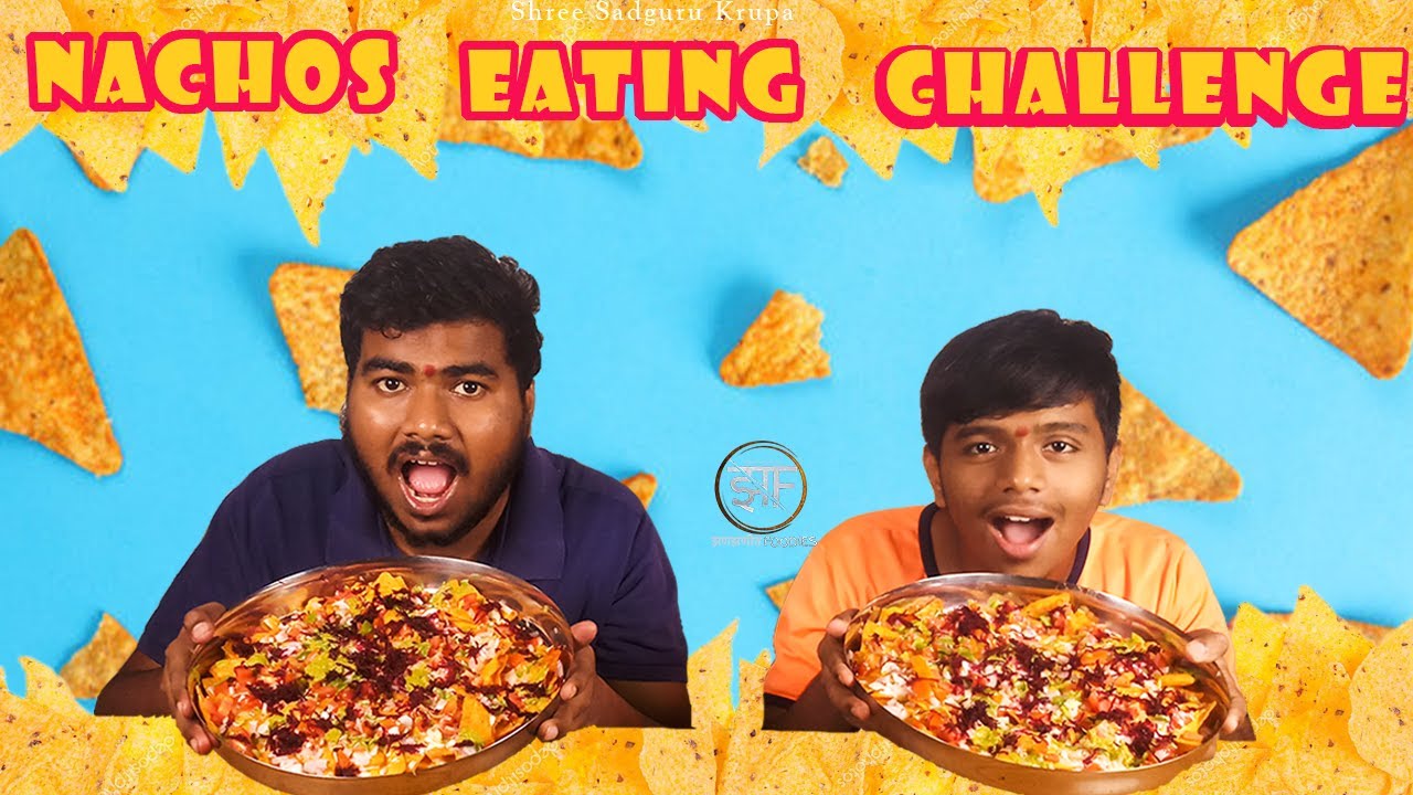 Superbowl Nachos Challenge |Corn Nachos Challenge | Food Eating ...