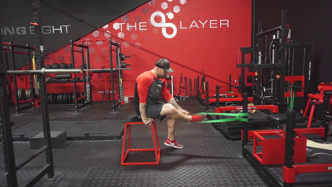 SPECIALIZED: Seated Band Hamstring Curls - YouTube