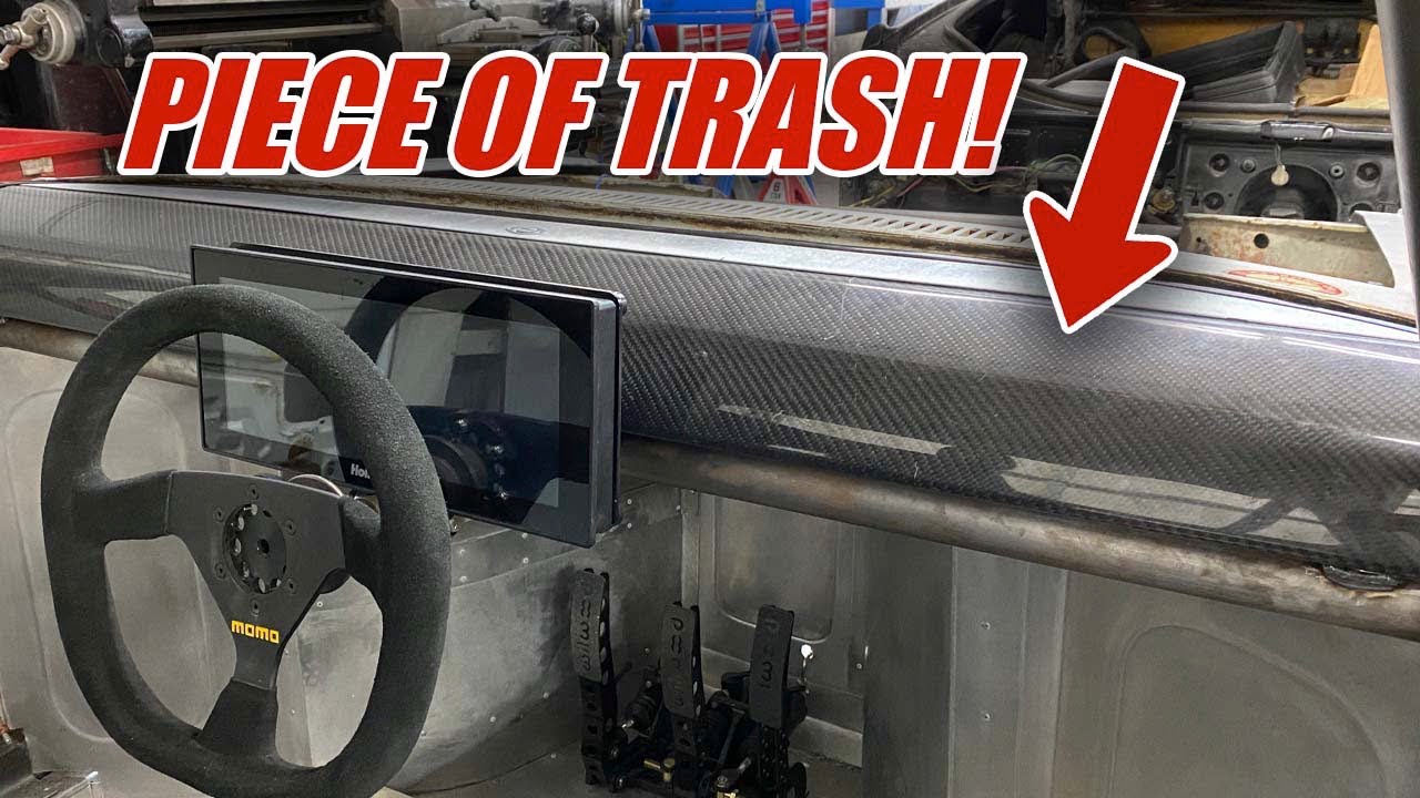 Building a Custom Carbon Fiber Dash!!! - YouTube