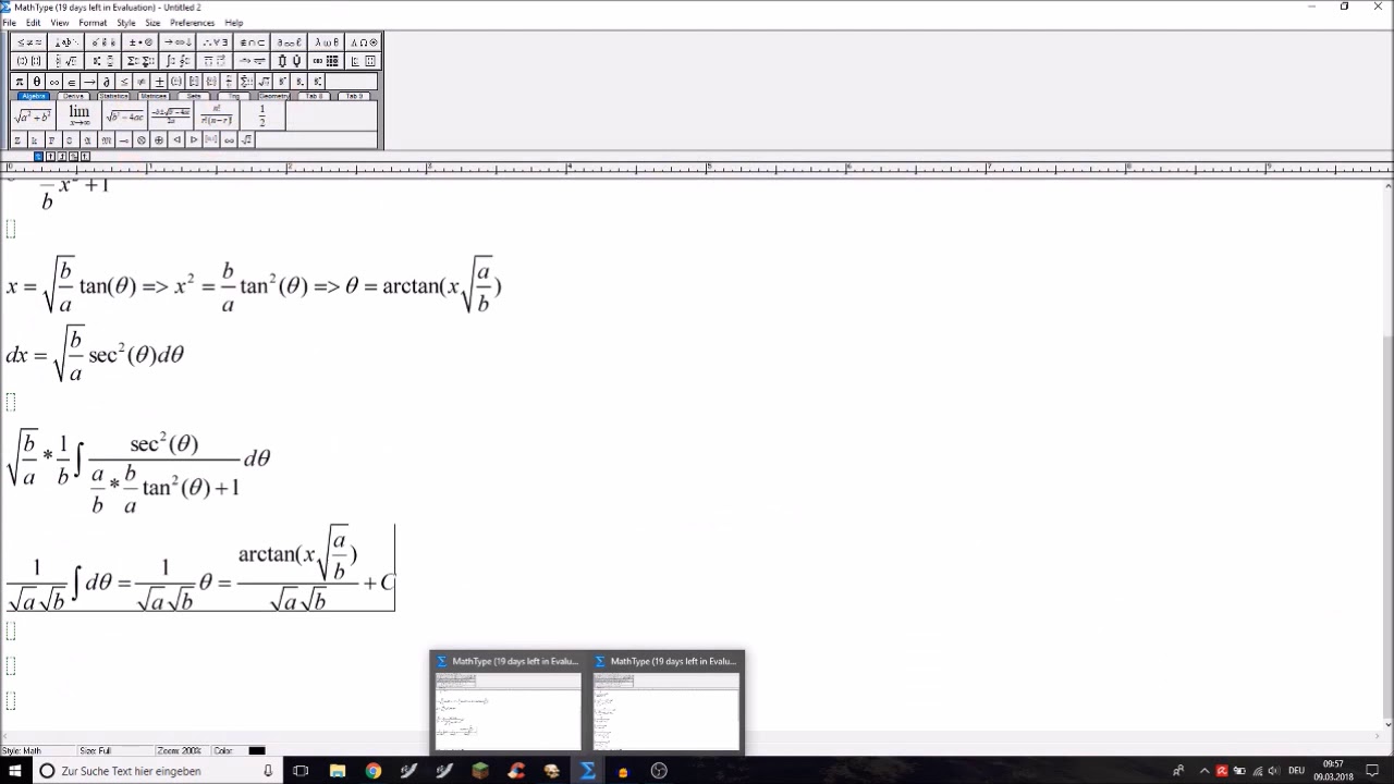 Example of the Weierstrass-Substitution (sin(x)+2)^-1 - YouTube