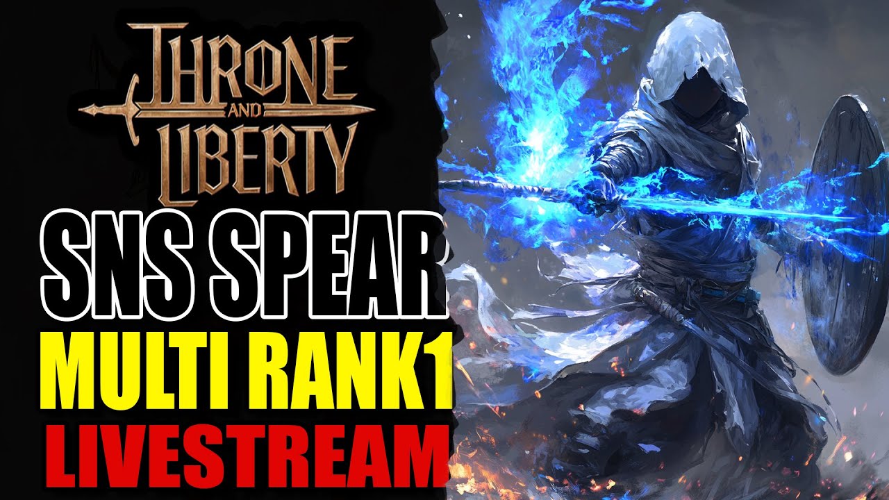 Throne and Liberty PVP Livestream SNS/SPEAR Spartan Build | DUNGEONS ...