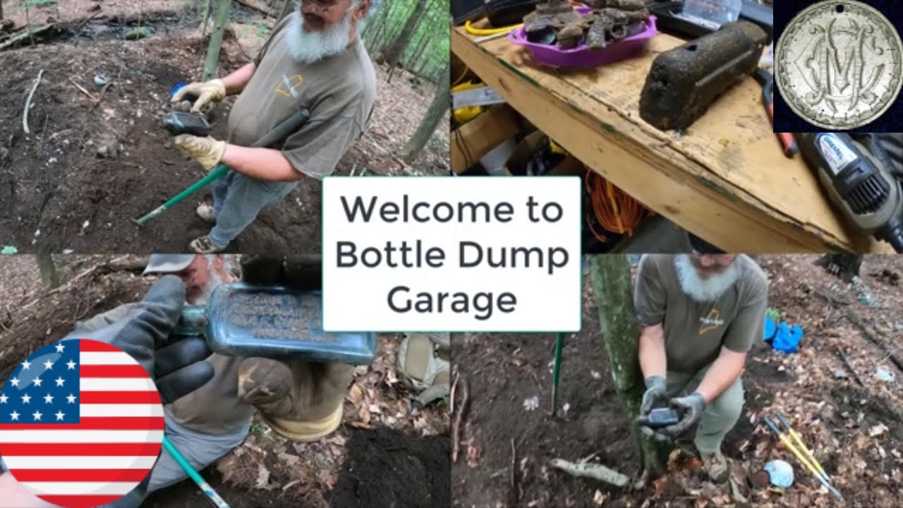 Welcome to the Bottle Dump Garage - Relic Hunting Maine - Crap Art ...